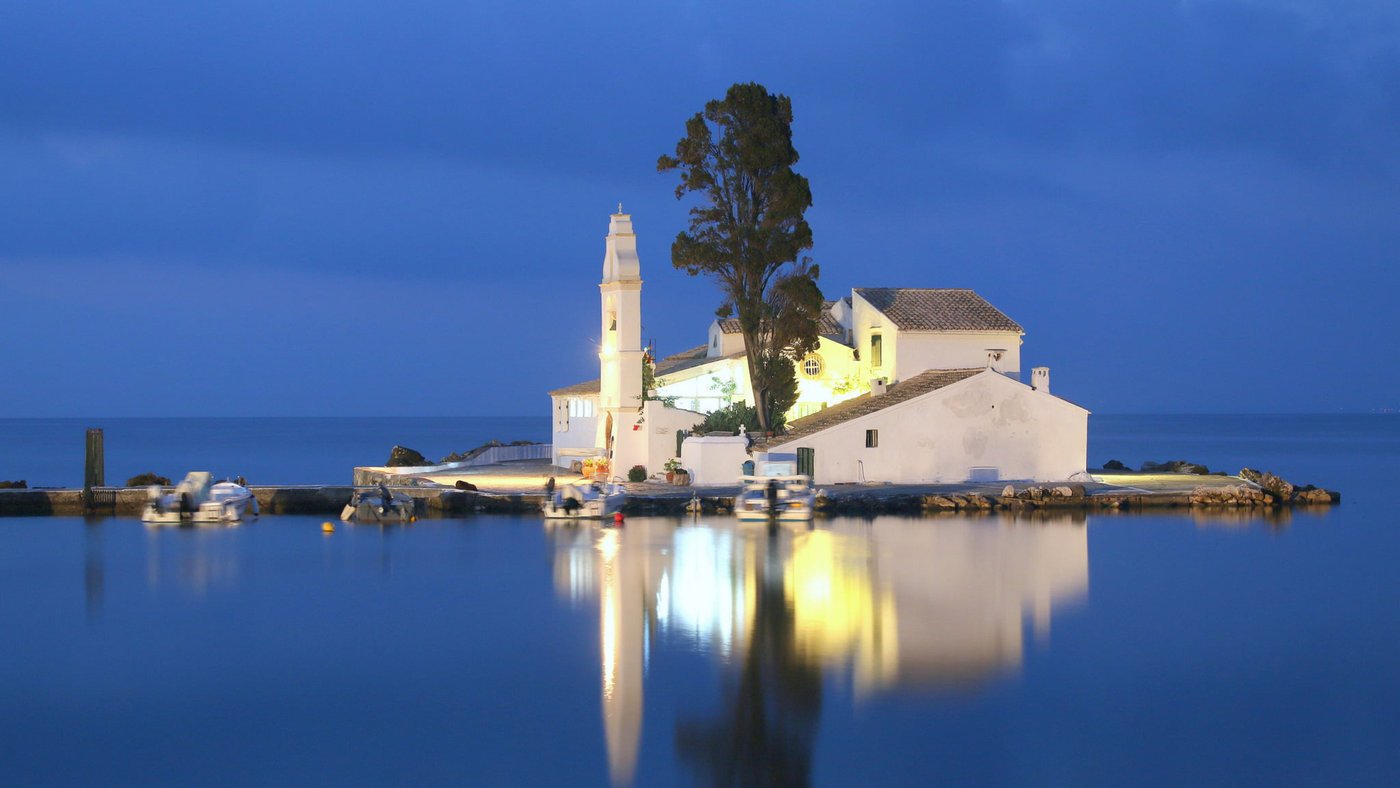 Pontikonissi and Panagia Vlachernon - Corfu Airport Car Hire